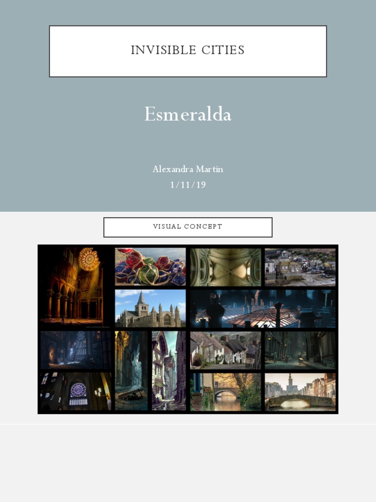 Invisible Cities: Esmeralda | PDF