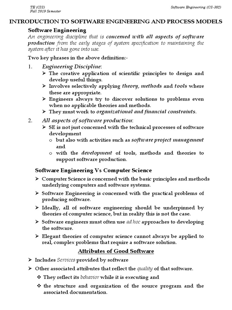 IntroSE ProcessModels Slides | PDF | Component Based Software Engineering | Software Development
