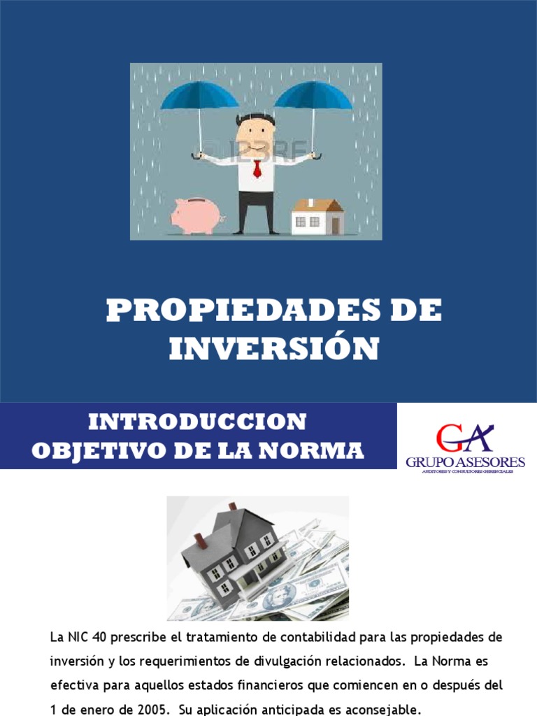 Propiedades de Inversion | PDF | normas internacionales de INFORMACION ...