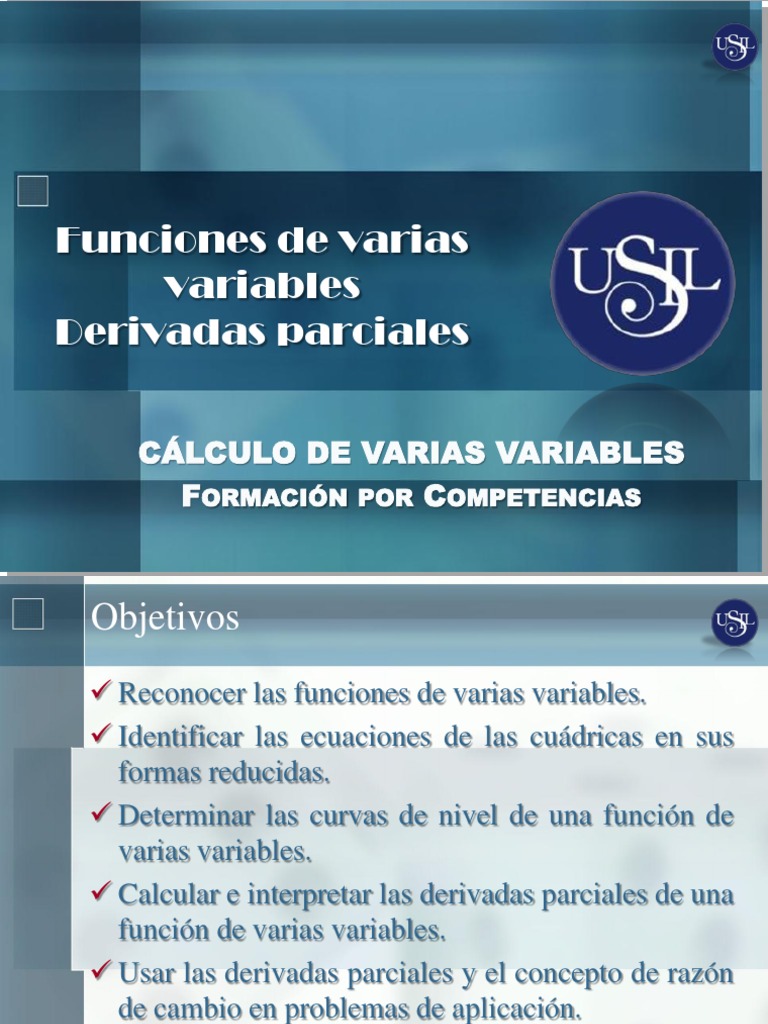s1 Funciones de Varias Variables | Descargar gratis PDF | Función (Matemáticas) | Sistema de ...