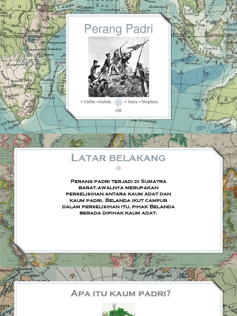 Sejarah dan Tahapan Perang Padri | PDF | Politik | Perjalanan