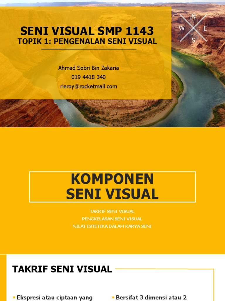Seni Visual SMP 1143 Slide 1 | PDF