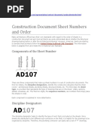 CAD Drawing Naming and Sheet Numbering | PDF | Computing | Computing ...