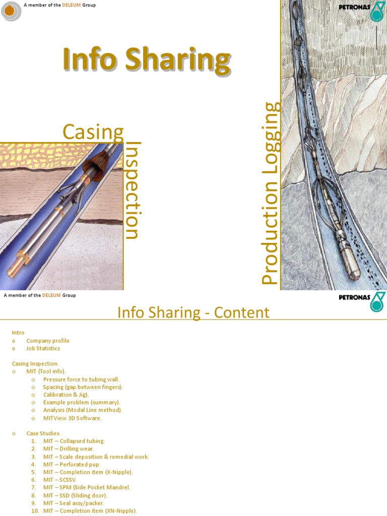 Slickline e Logging | PDF | Casing (Borehole) | Force