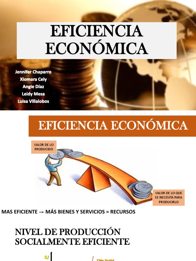 Eficiencia Economica | PDF