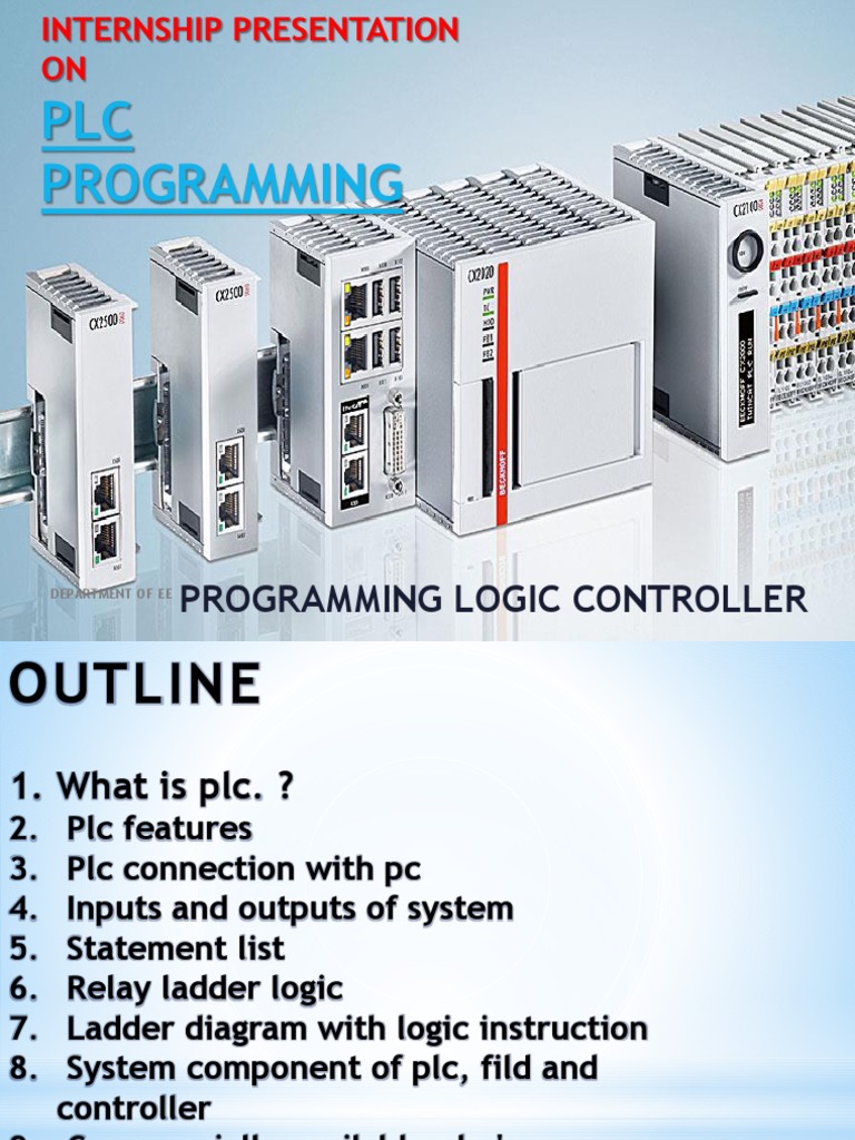 Final PLC | PDF | Programmable Logic Controller | Computer Engineering