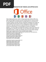 Claves Gratis para Microsoft Office 2016 | PDF | Microsoft Office | Microsoft