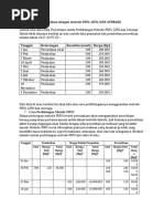 Perhitungan Metode FIFO, LIFO, Average | PDF