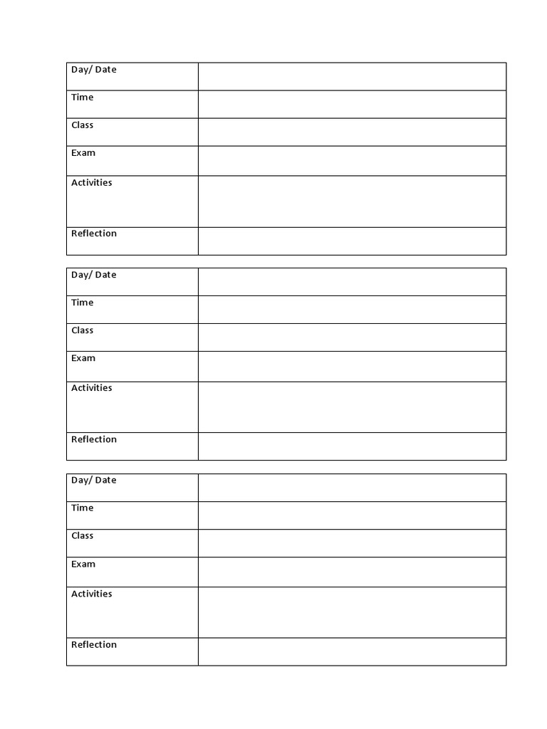 Exam Lesson Plan | PDF