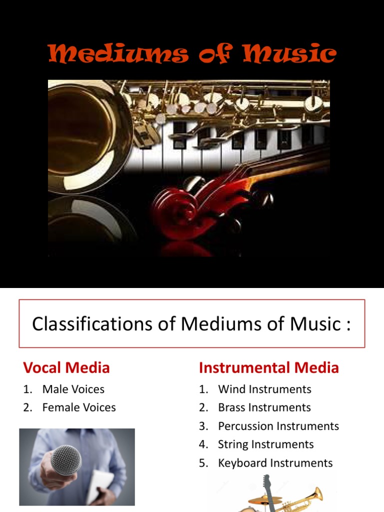 Mediums of Music | PDF