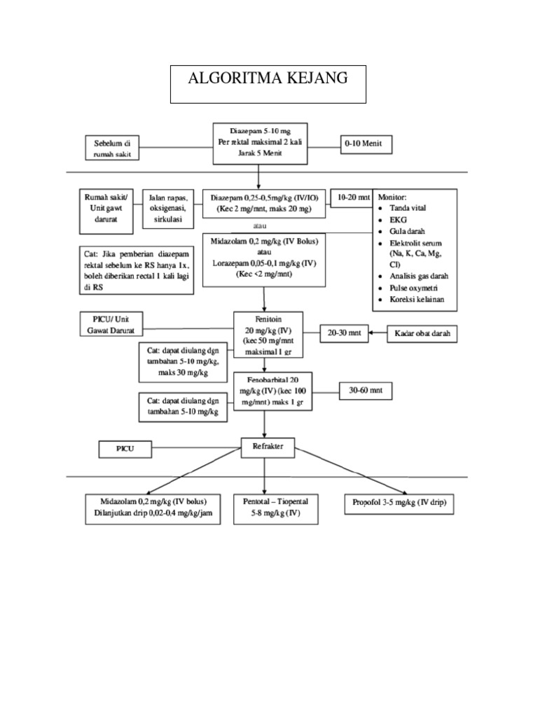 Algoritma Kejang | PDF