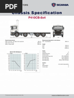 Scania XT Tipper Range: Technical Specification P360-B6X4 & P410-B8X4 ...