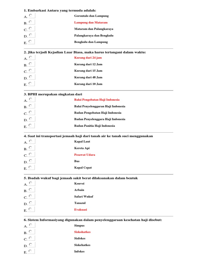 Soal Potensi TKHI | PDF