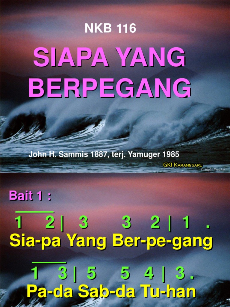 NKB 116 - Siapa Yang Berpegang | PDF