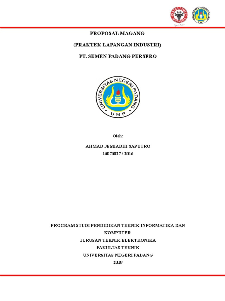 Proposal Magang | PDF