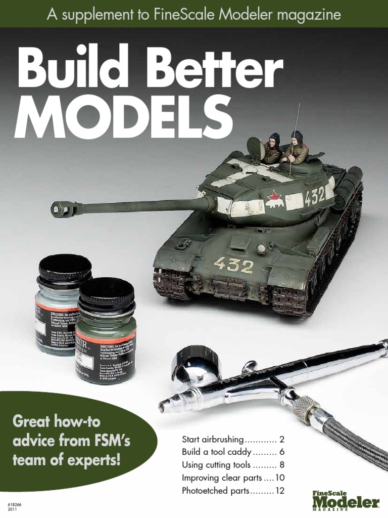 Build Better Models PDF | PDF | Scissors | Paint