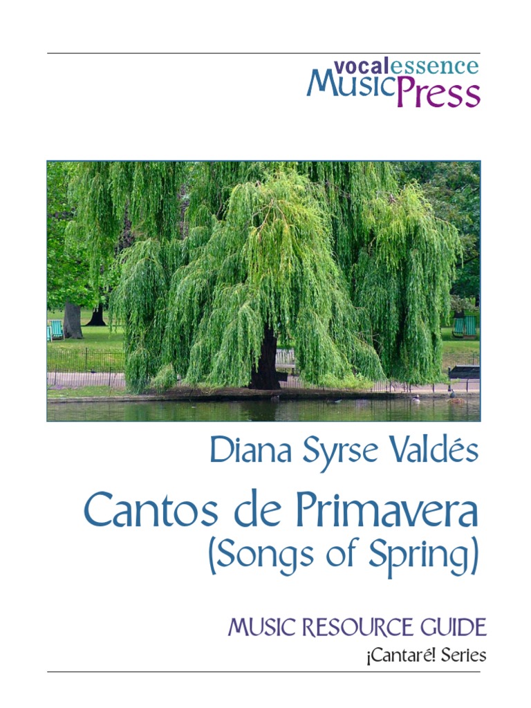 Cantos Primavera | PDF | Singing | Choir