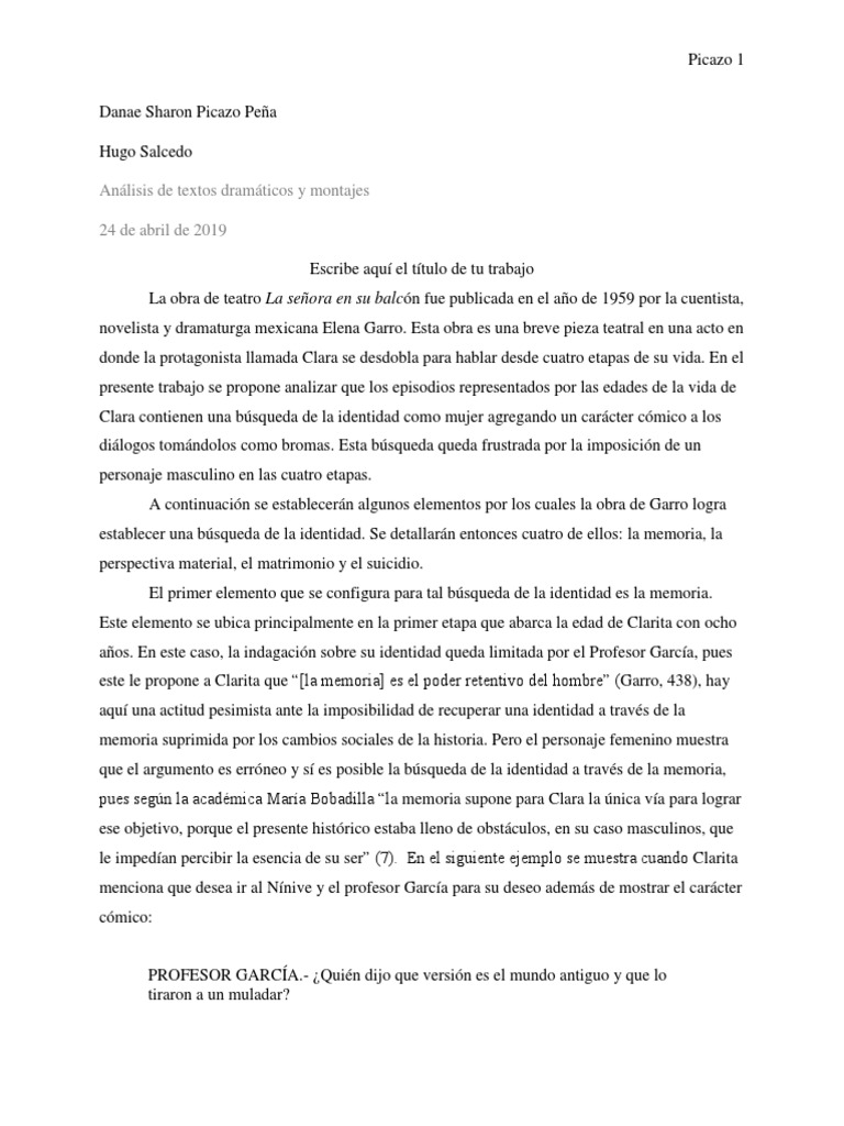 Elena Garro | PDF | Teatro