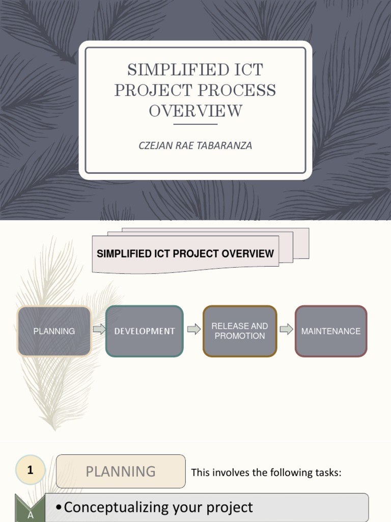 Simplified ICT Project Process Overview (Empowerment Technologies ...
