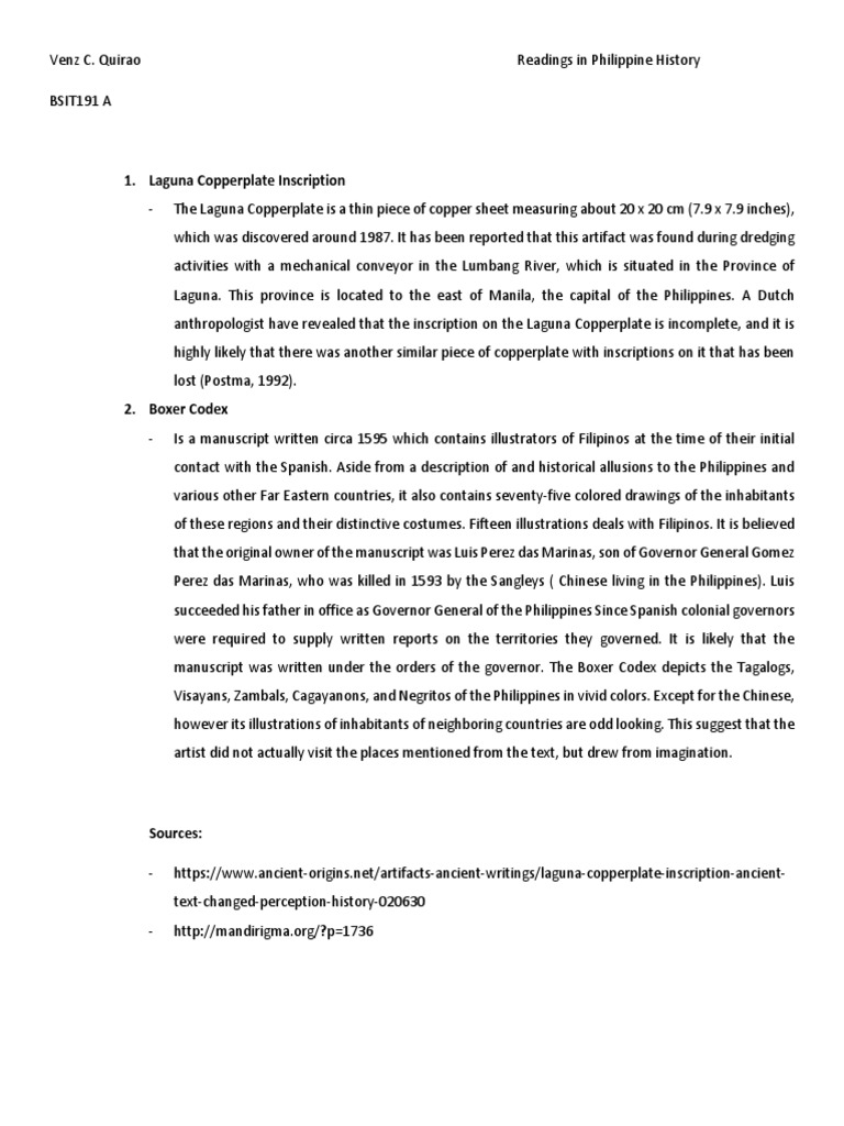 History Laguna Copperplate | PDF | Southeast Asia | Philippines