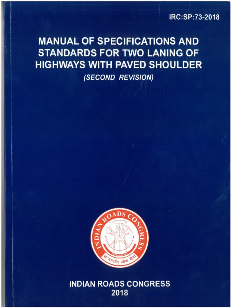 Irc SP-73 2018 PDF | PDF