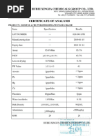 Danisco Recodan CM | PDF | Mercury (Element) | Carbohydrates