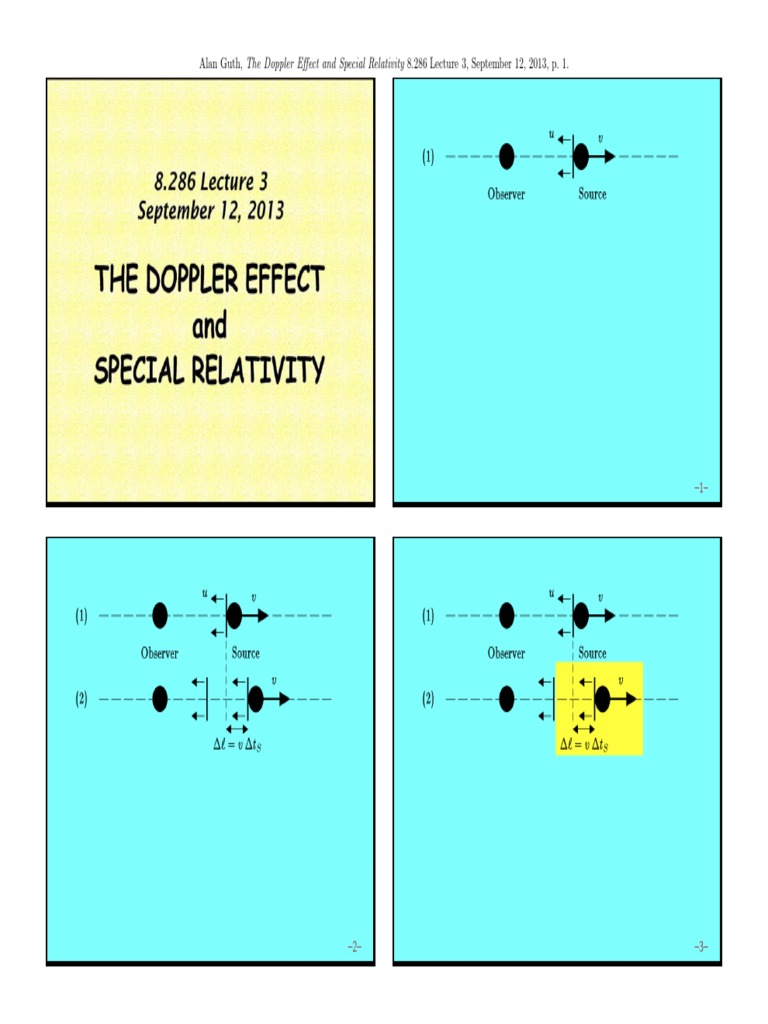 Special Relativity Pdf