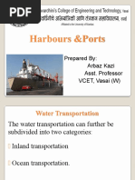 Harbour Engineering Notes | PDF | Port | Transport
