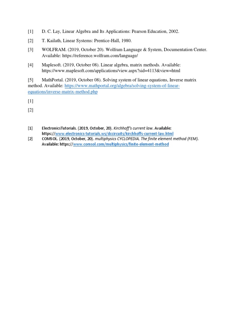 Equations/inverse Matrix Method - PHP | PDF | Technology & Engineering | Computers