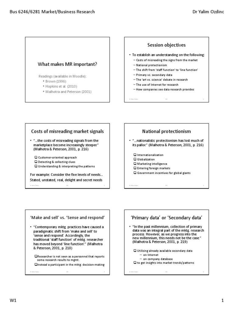 02.what Makes MR Important | PDF | Data | Qualitative Research