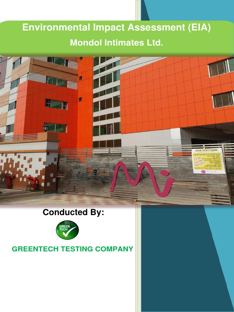 EIA Report | PDF | Environmental Impact Assessment | Air Pollution