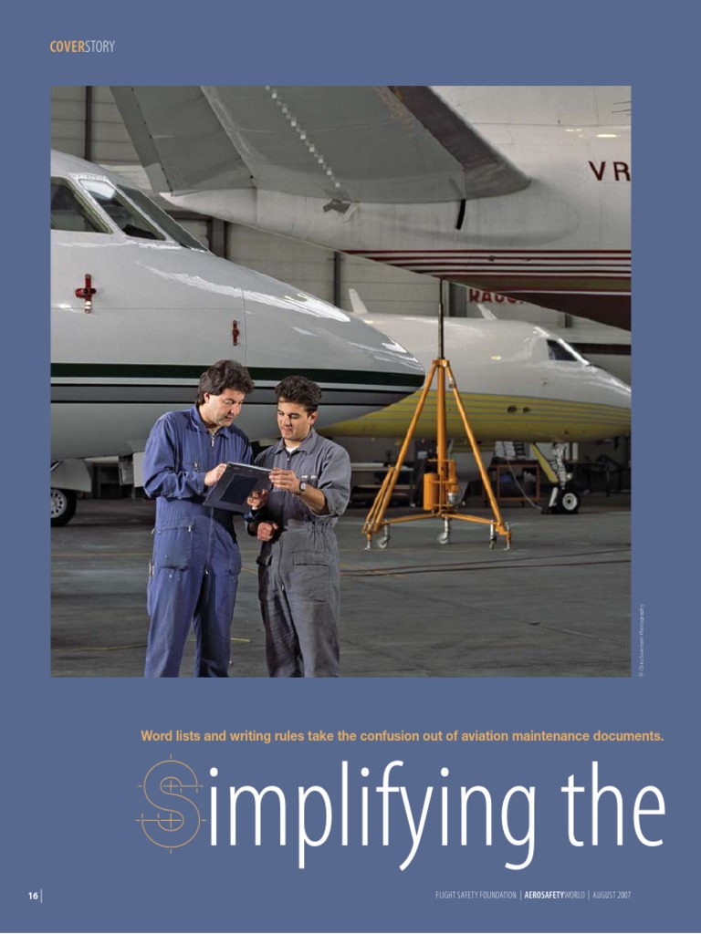 Simplifying Tecnical English For Aviation | PDF | Linguistics | Semiotics