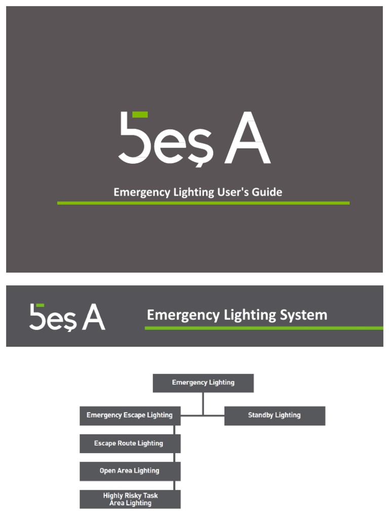 Besa Electronic Emergency Lighting Users Guidepdf | Descargar gratis ...