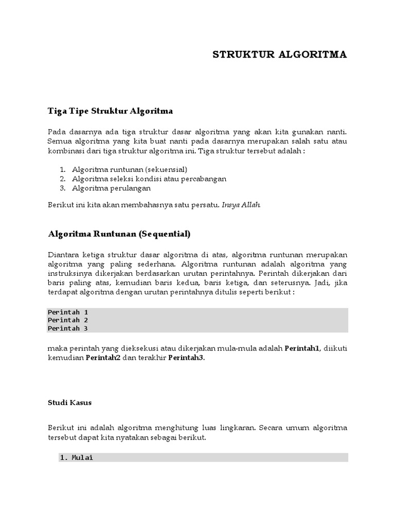 Jbptunikompp GDL Wendiz 23551 2 Algoritm | PDF