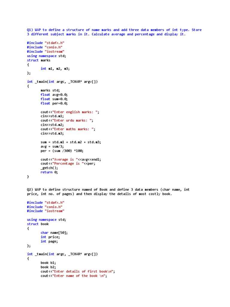 "Stdafx.h" "Conio.h" "Iostream" | PDF | Computer Programming | Software ...