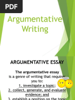 Module 5 (Informative, Persuasive and Argumentative Writing Techniques) | PDF | Essays | Argument
