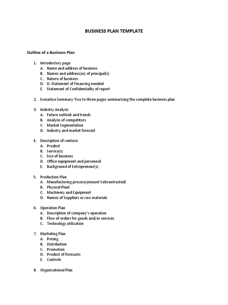 BUSINESS PLAN Documentation | PDF | Retail | Marketing