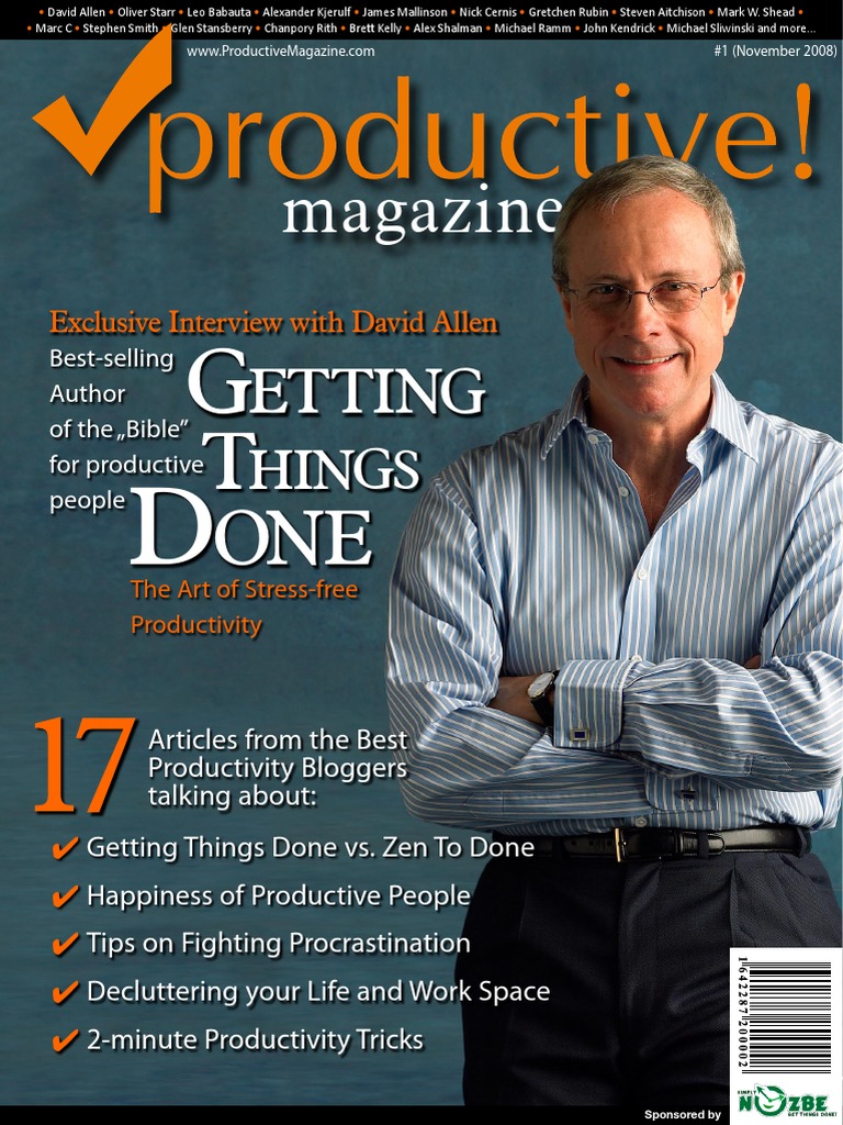 Productive Magazine 01 PDF | PDF | Blog | Attention