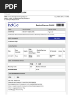 Indigo Payment Receipt | PDF