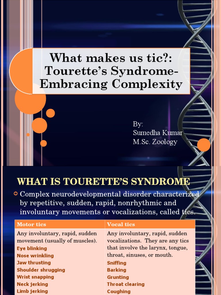 Tourette Syndrome | PDF | Genetics | Biology
