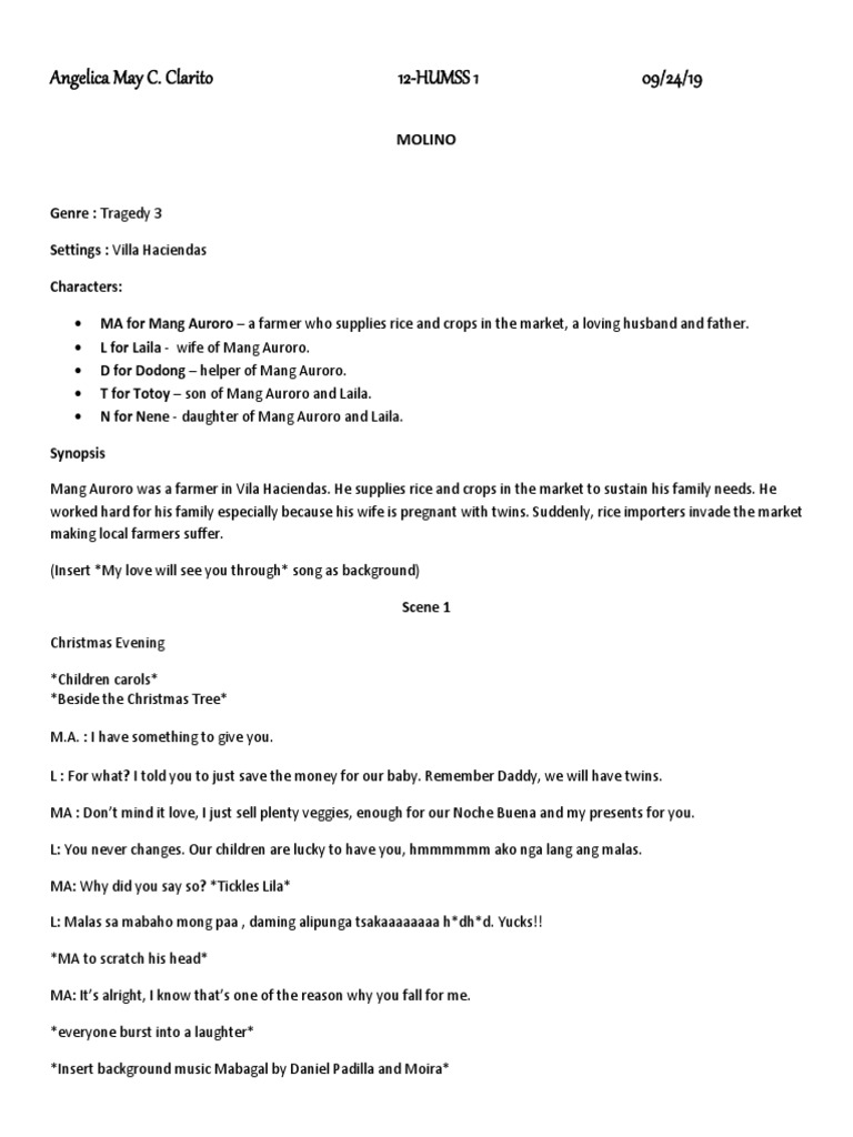 Example of Drama | PDF