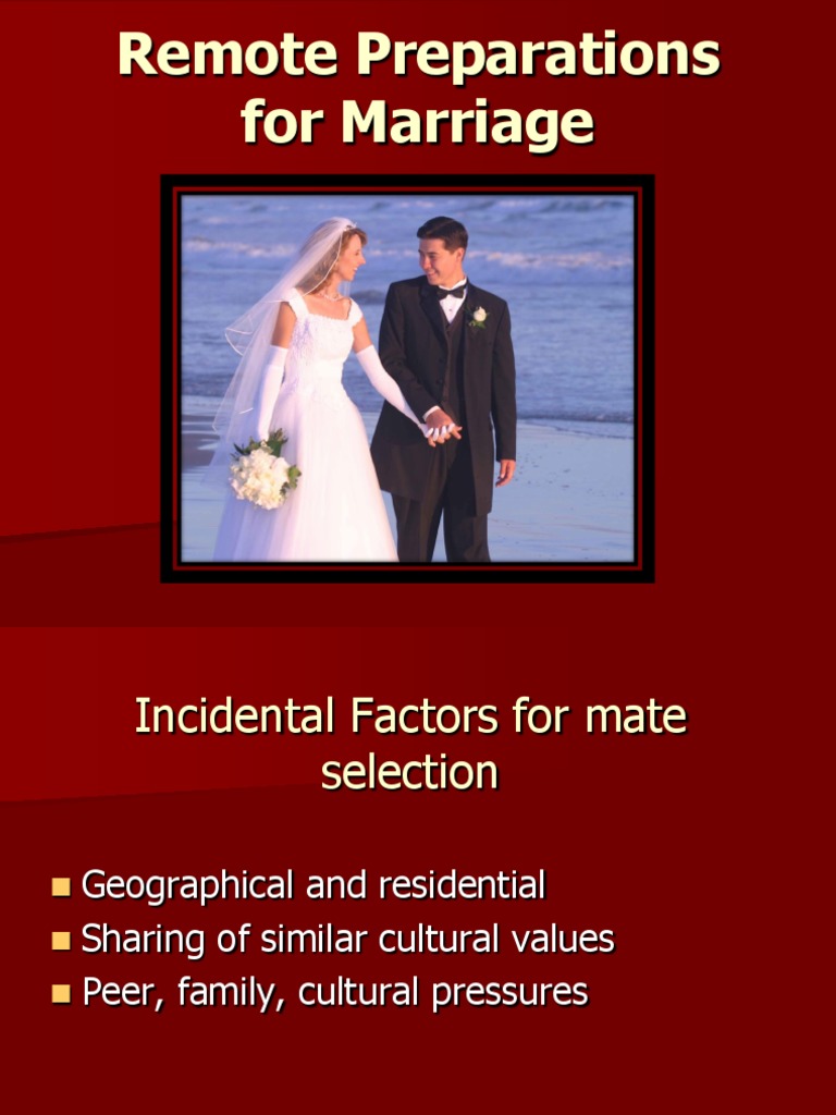 Dating and Mate Selection | PDF | Romance (Love) | Friendship