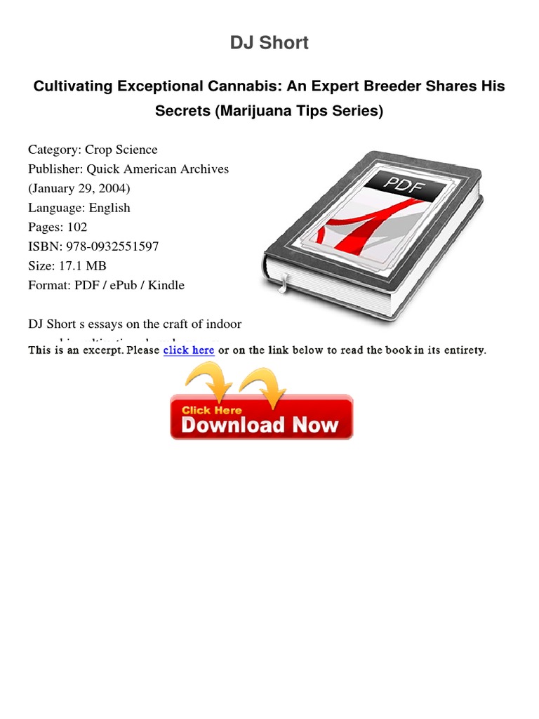 Manual Cannabis | PDF | Cannabis (Drug) | Cannabis