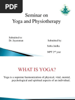 Introduction To Yoga | PDF | Asana | Indian Philosophy