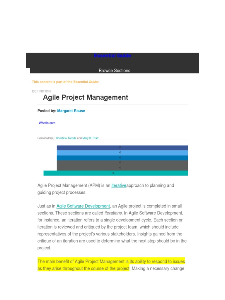 Agile Project Management | PDF | Agile Software Development | Scrum (Software Development)