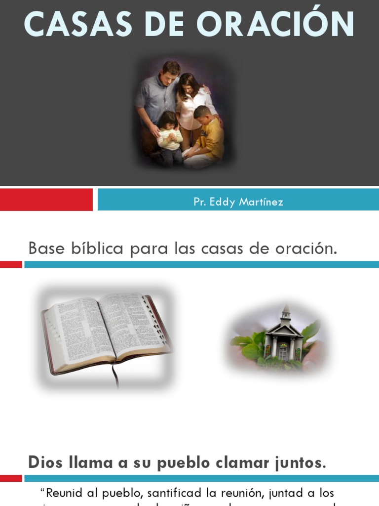 Casa de Oracion | PDF | Oración | Creencia religiosa y doctrina