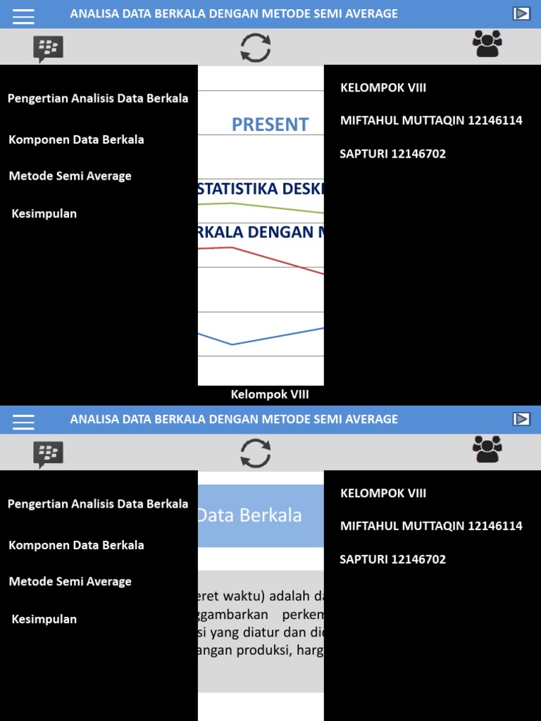 Analisa Data Berkala Dengan Metode Semi Average | PDF