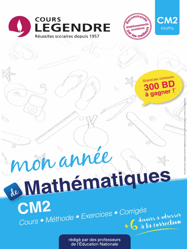 Extrait CM2 Maths Avec Devoirs PDF | PDF