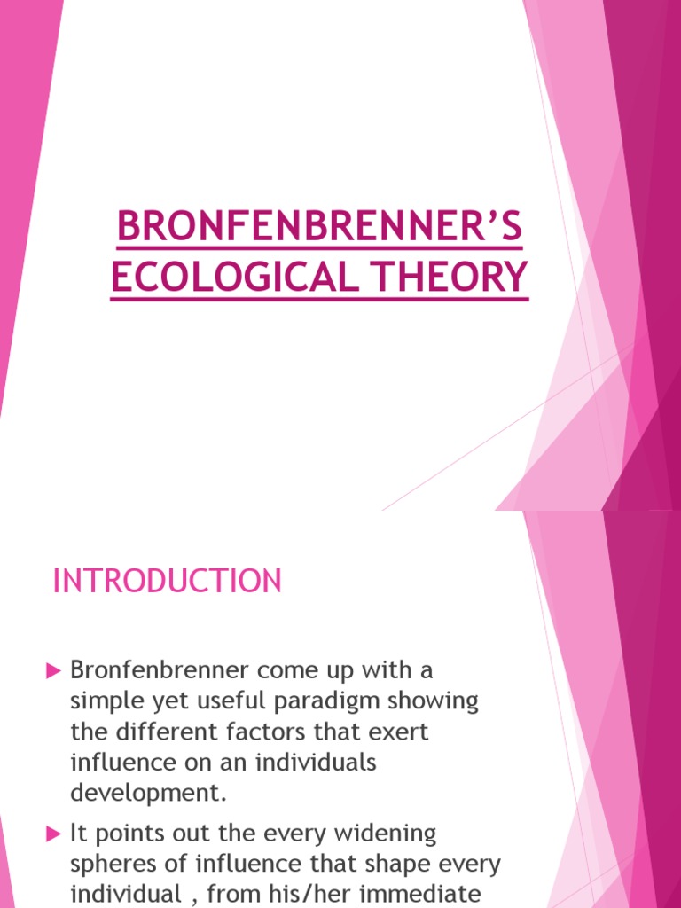 Bronfrenbrenner | PDF | Social Psychology | Cognitive Science