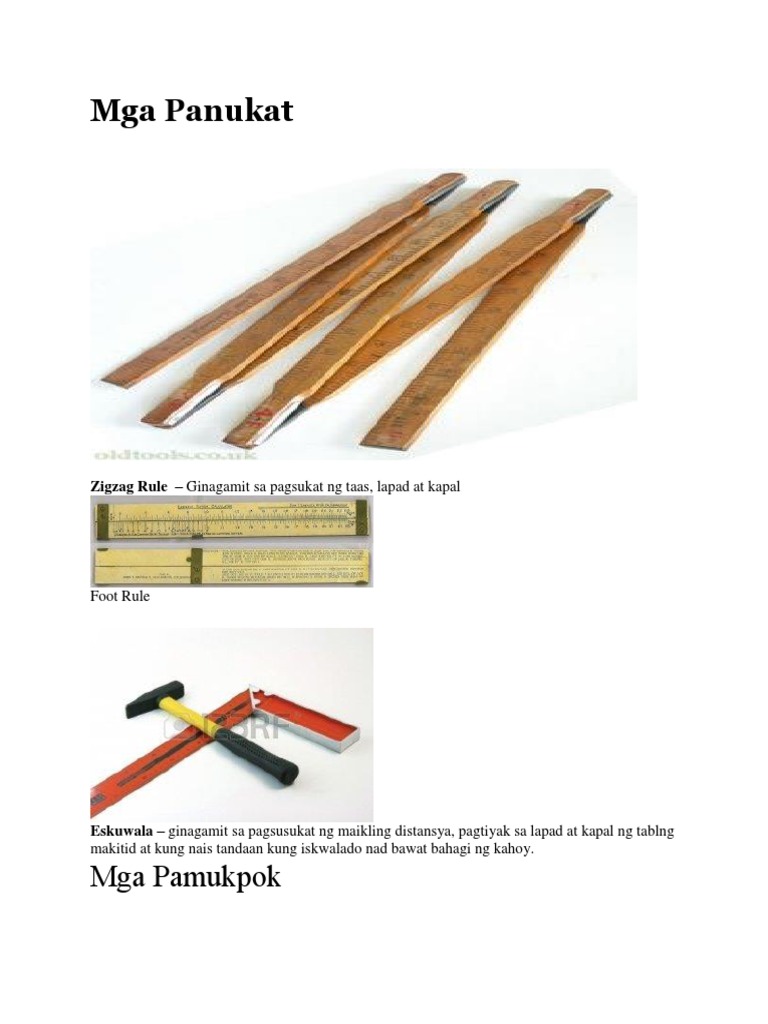 Mga Panukat | PDF